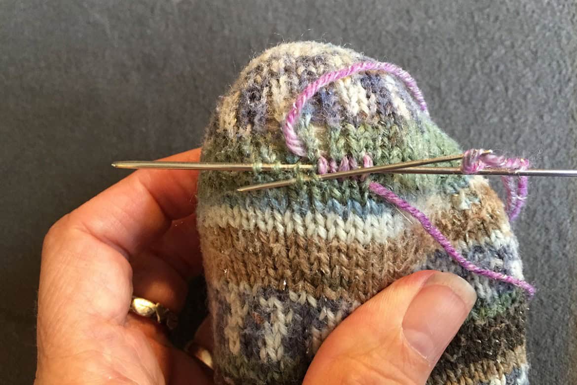 The Art of Mending – Center for Knit and Crochet